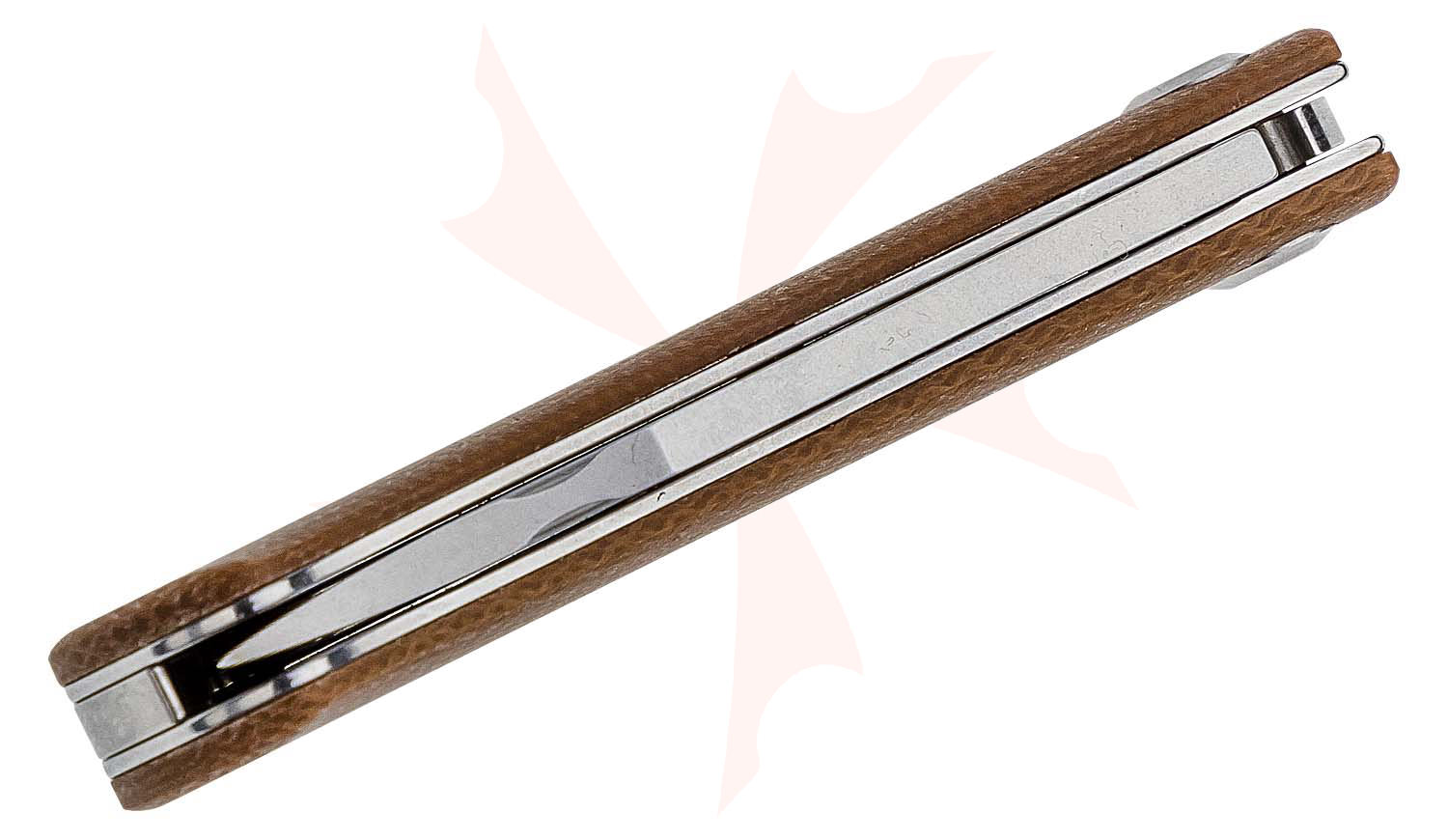 Kansept Knives Wedge Folding Knife 2.45" 154CM Stonewashed Clip Point ...