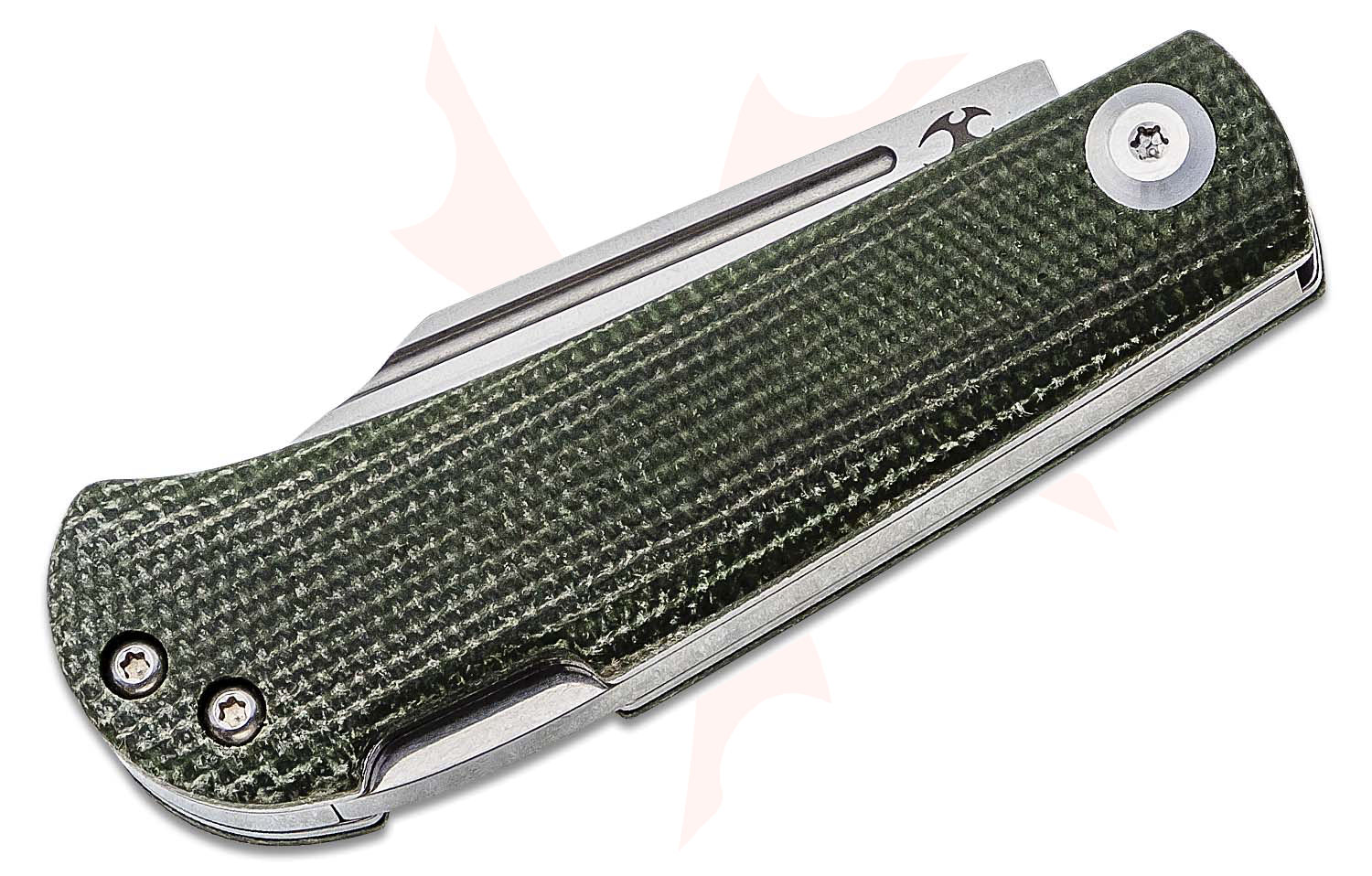 Kansept Knives Wedge Folding Knife 2.45" 154CM Stonewashed Clip Point ...