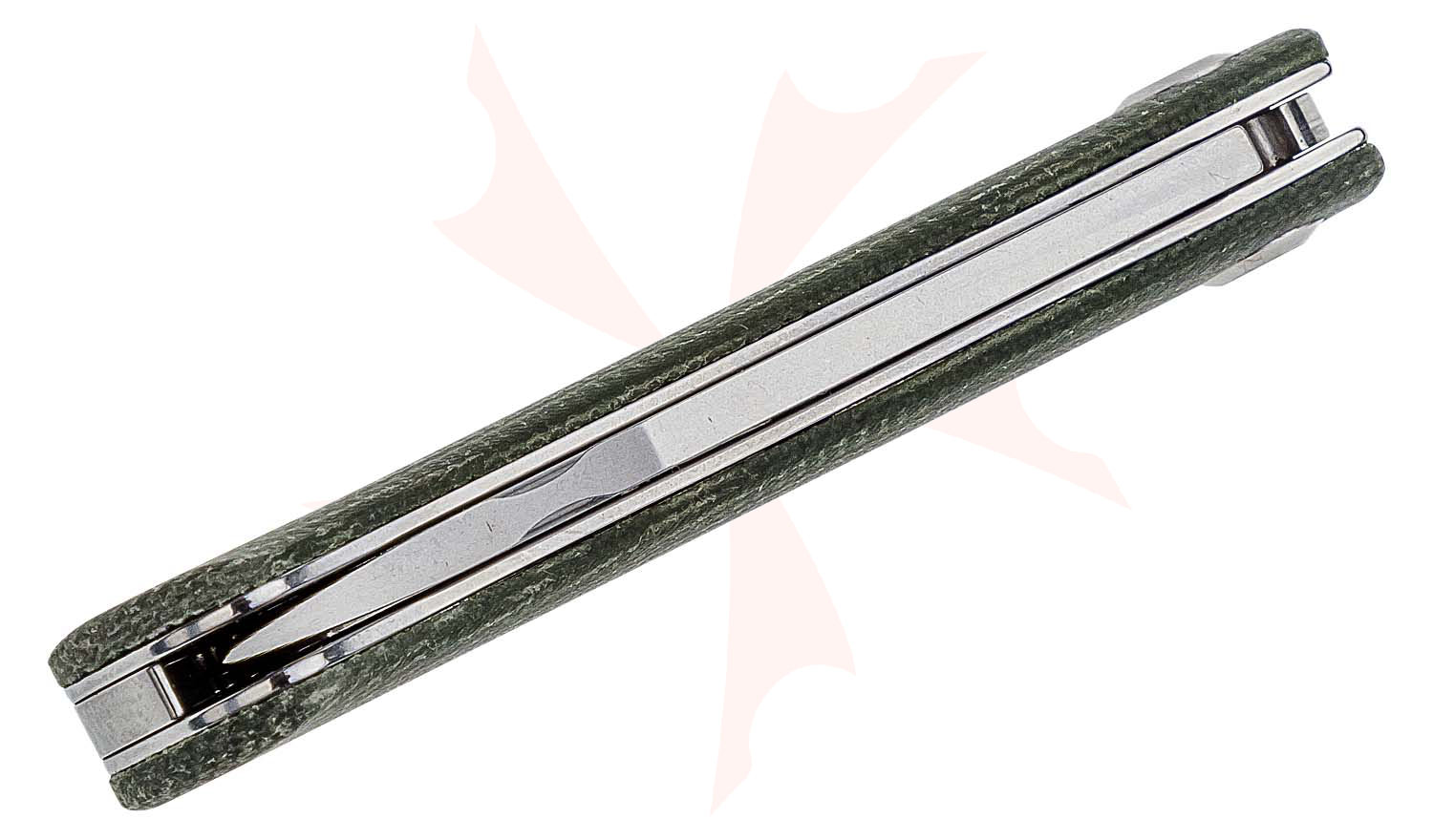 Kansept Knives Wedge Folding Knife 2.45" 154CM Stonewashed Clip Point ...