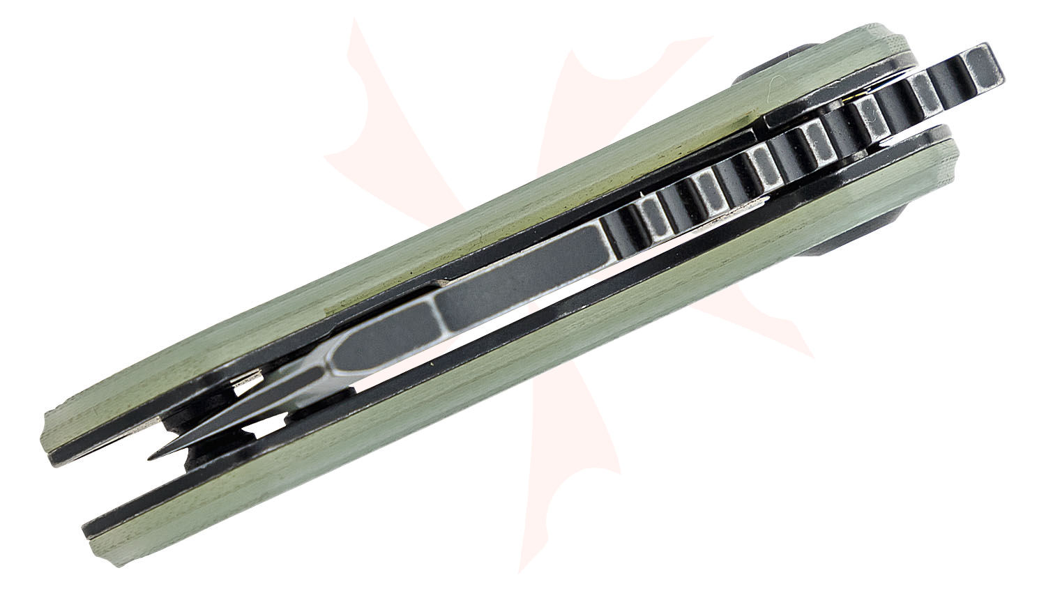 Kansept Knives Mini Korvid Flipper Knife 1.45" 154CM Black Stonewashed ...