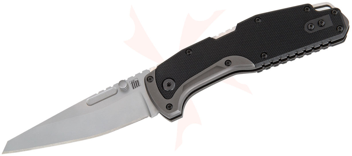 KA-BAR 5558 Fin Velocity Folding Knife 3.75" Reverse Tanto Plain Blade ...