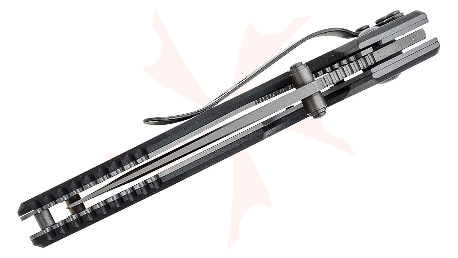 KA-BAR 3074 Warthog Folder III 3.125" Plain Tanto Blade, Black G10 ...