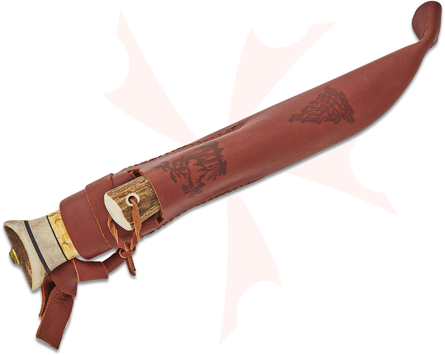 Kellam Knives Tundra Camp Whittler Knife w/ Fire Starter 3" Carbon ...
