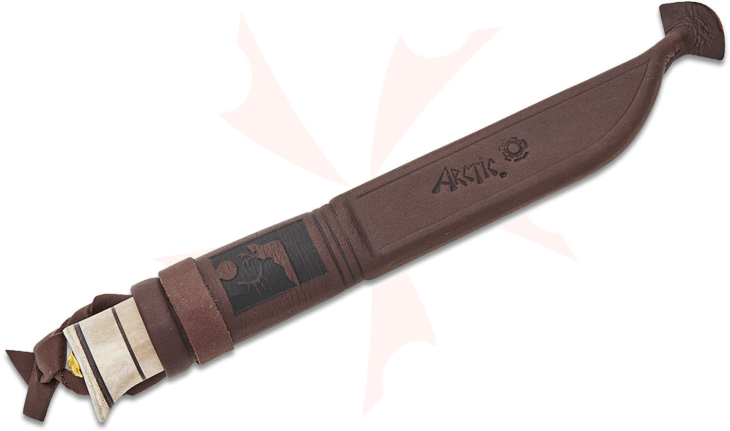 Kellam Knives Arctic Series PoleStar Fixed Blade Knife 5" Two-Tone ...