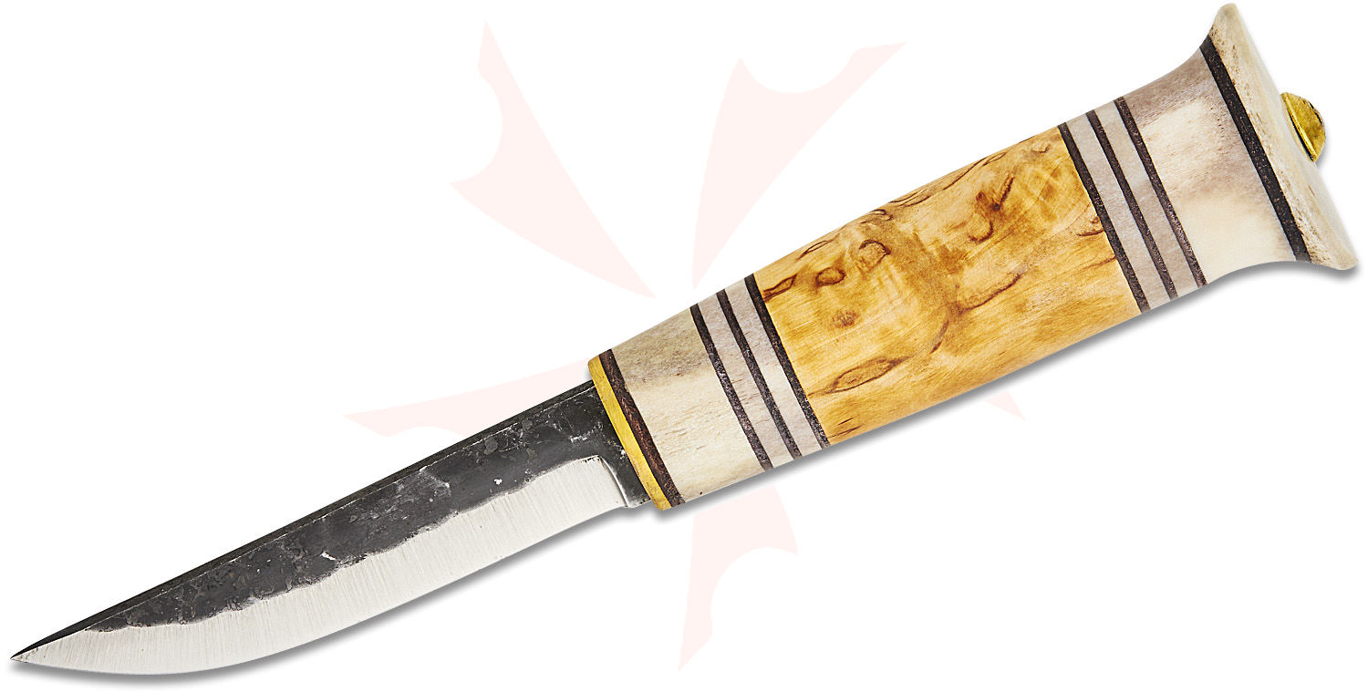 Kellam Knives Arctic Series Borealis Fixed Blade Knife 3.75" Hammered ...