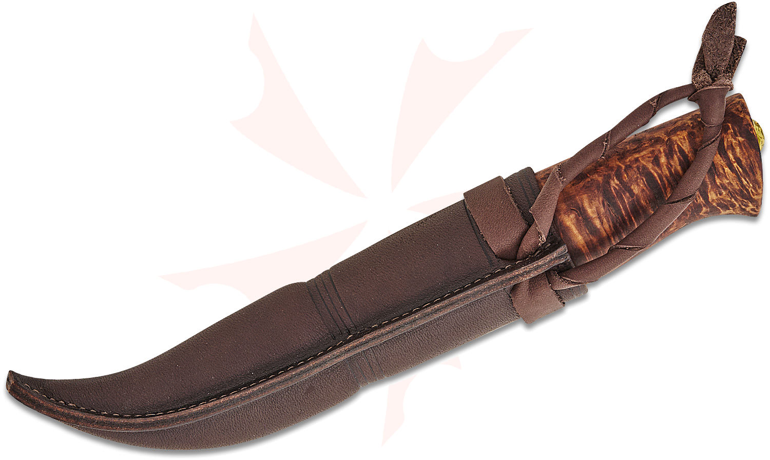 Kellam Knives Wolf Pack Prowler Fixed Blade Knife 2.8" Two-Tone Carbon ...