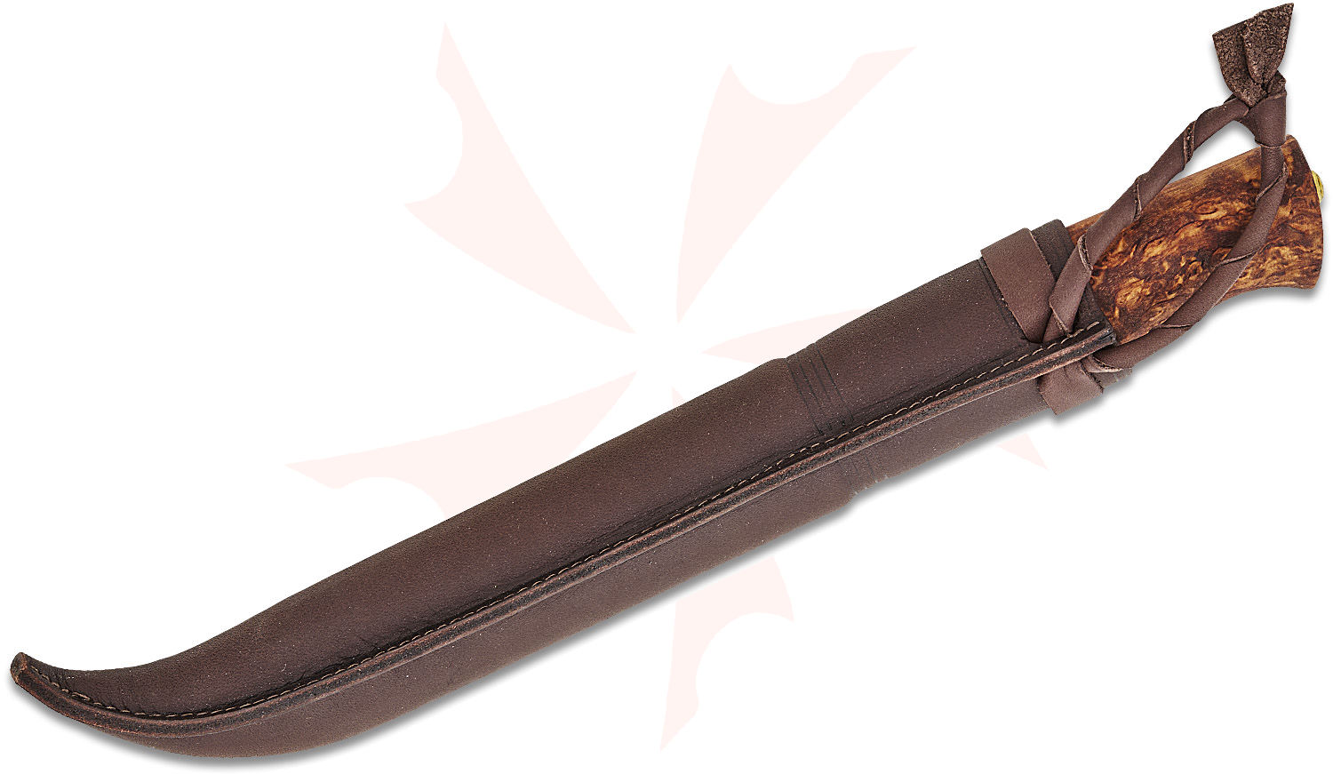 Kellam Knives Wolf Pack Slasher Fixed Blade Knife 7" Two-Tone Carbon ...