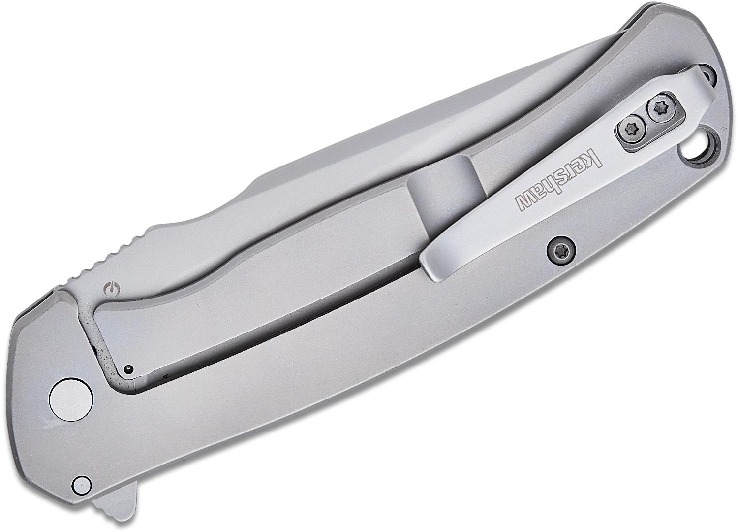 Kershaw 1416 Scour Assisted Frame Lock Flipper Knife 3.3" Bead Blast ...