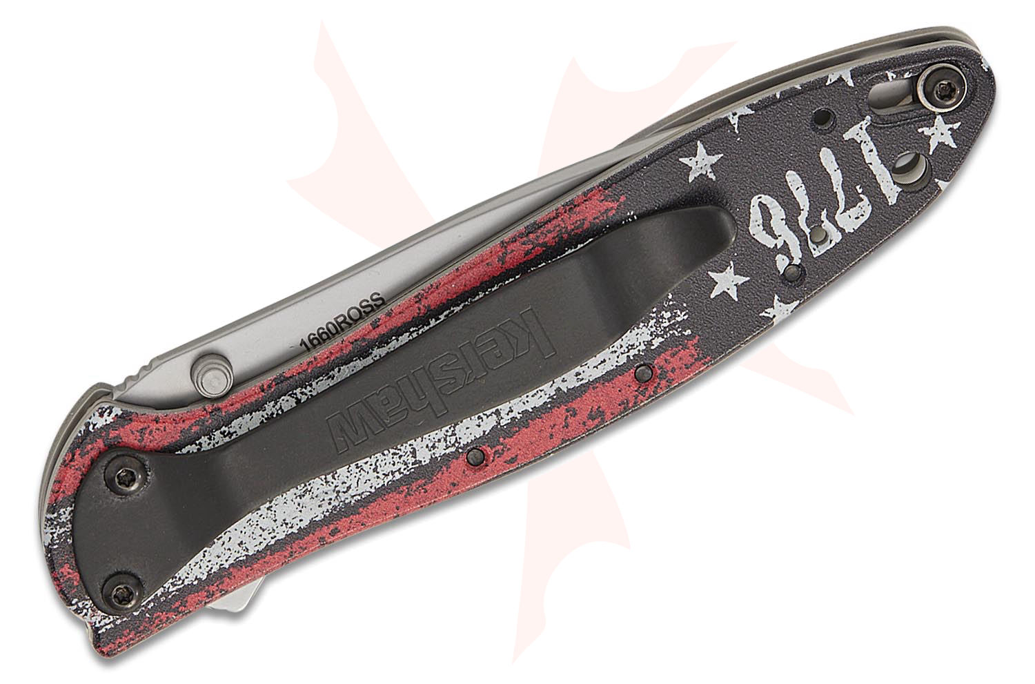 Kershaw 1660ROSS Ken Onion Leek CCI Assisted Liner Lock Flipper Knife 3 ...