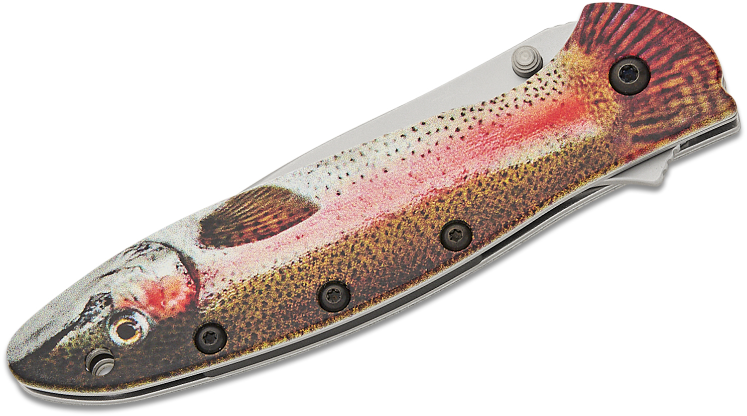 Kershaw 1660TROUT Ken Onion Leek CCI Assisted Liner Lock Flipper Knife ...