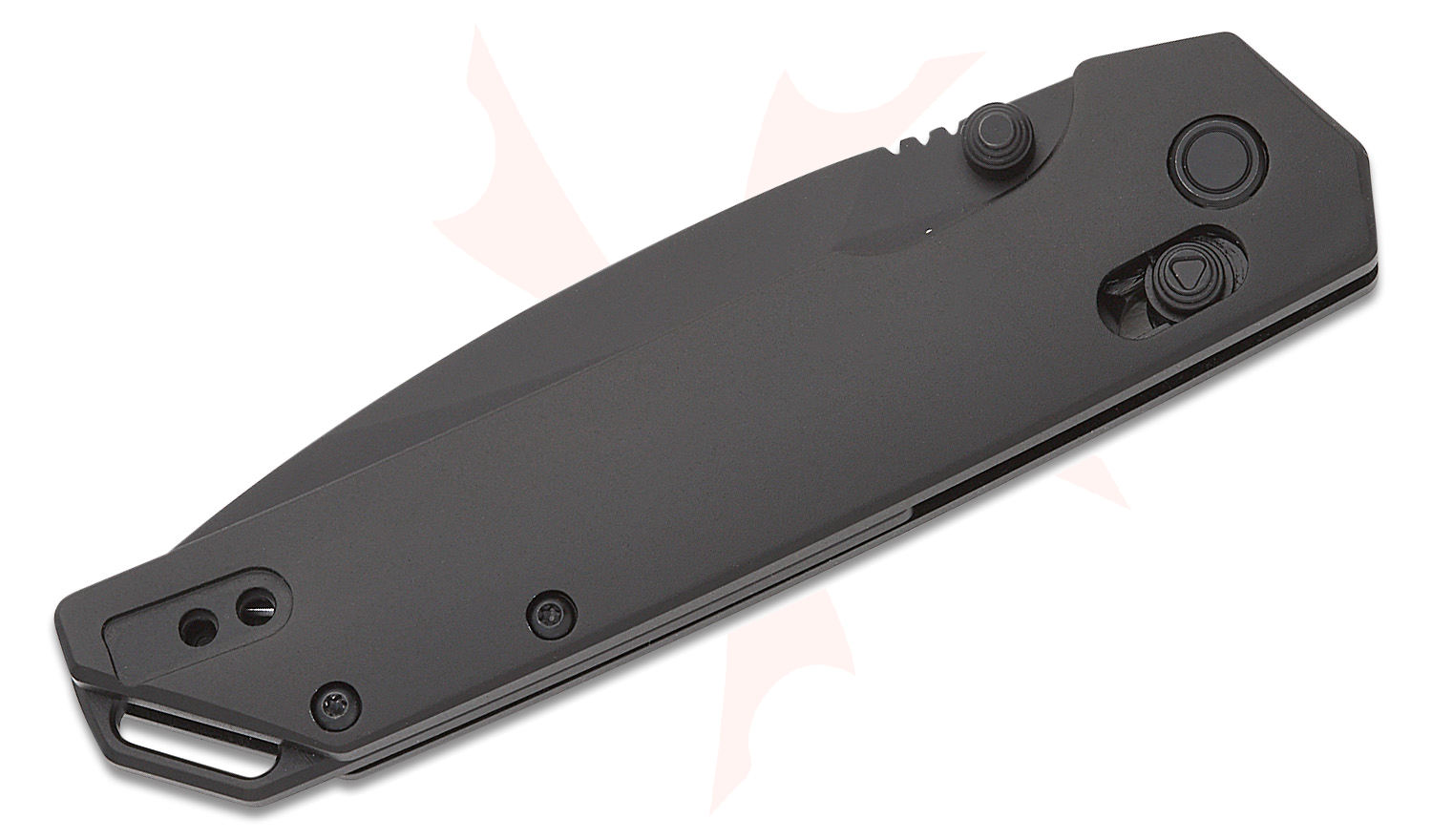 Kershaw 2038BLK Iridium DuraLock KVT Folding Knife 3.4" D2 Black PVD ...