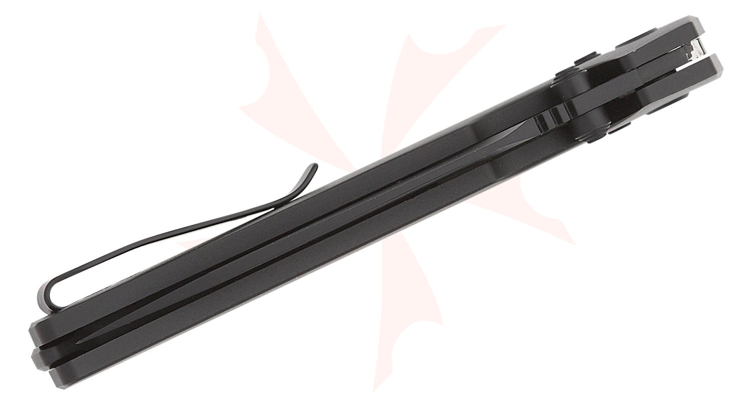 Kershaw 2038BLK Iridium DuraLock KVT Folding Knife 3.4" D2 Black PVD ...