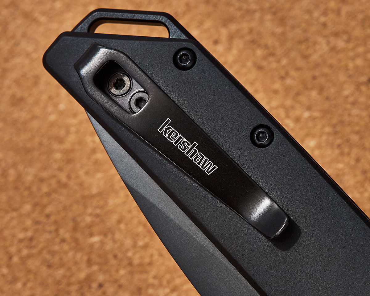 Kershaw 2038BLK Iridium DuraLock KVT Folding Knife 3.4" D2 Black PVD ...