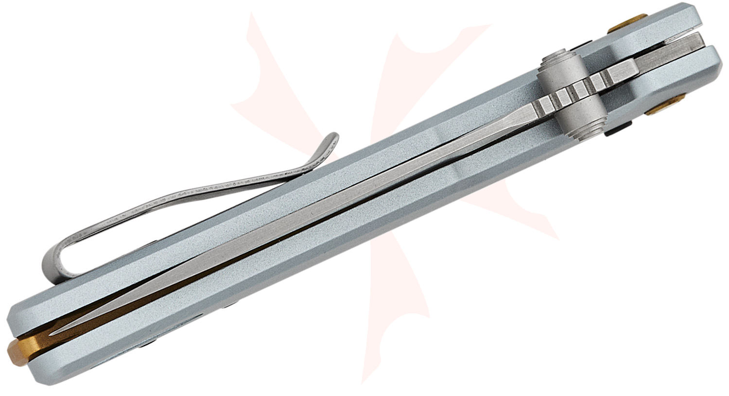 Kershaw 2051 Mini Iridium DuraLock KVT Folding Knife 3" D2 Stonewashed ...