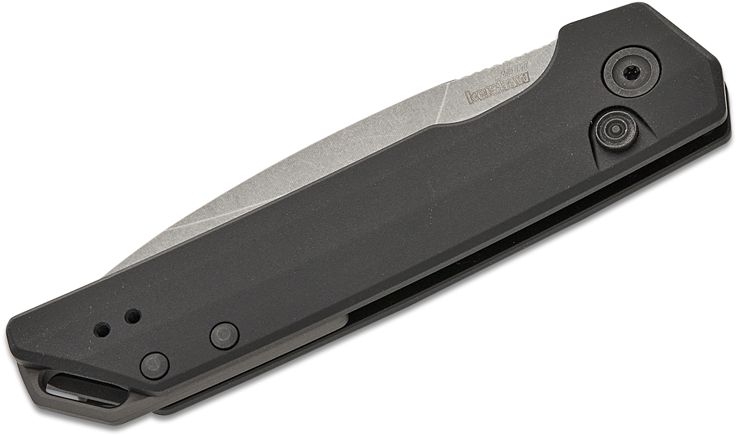 Kershaw 7038 Launch Iridium AUTO Folding Knife 3.45" CPM-MagnaCut Working Finish Spear Point ...