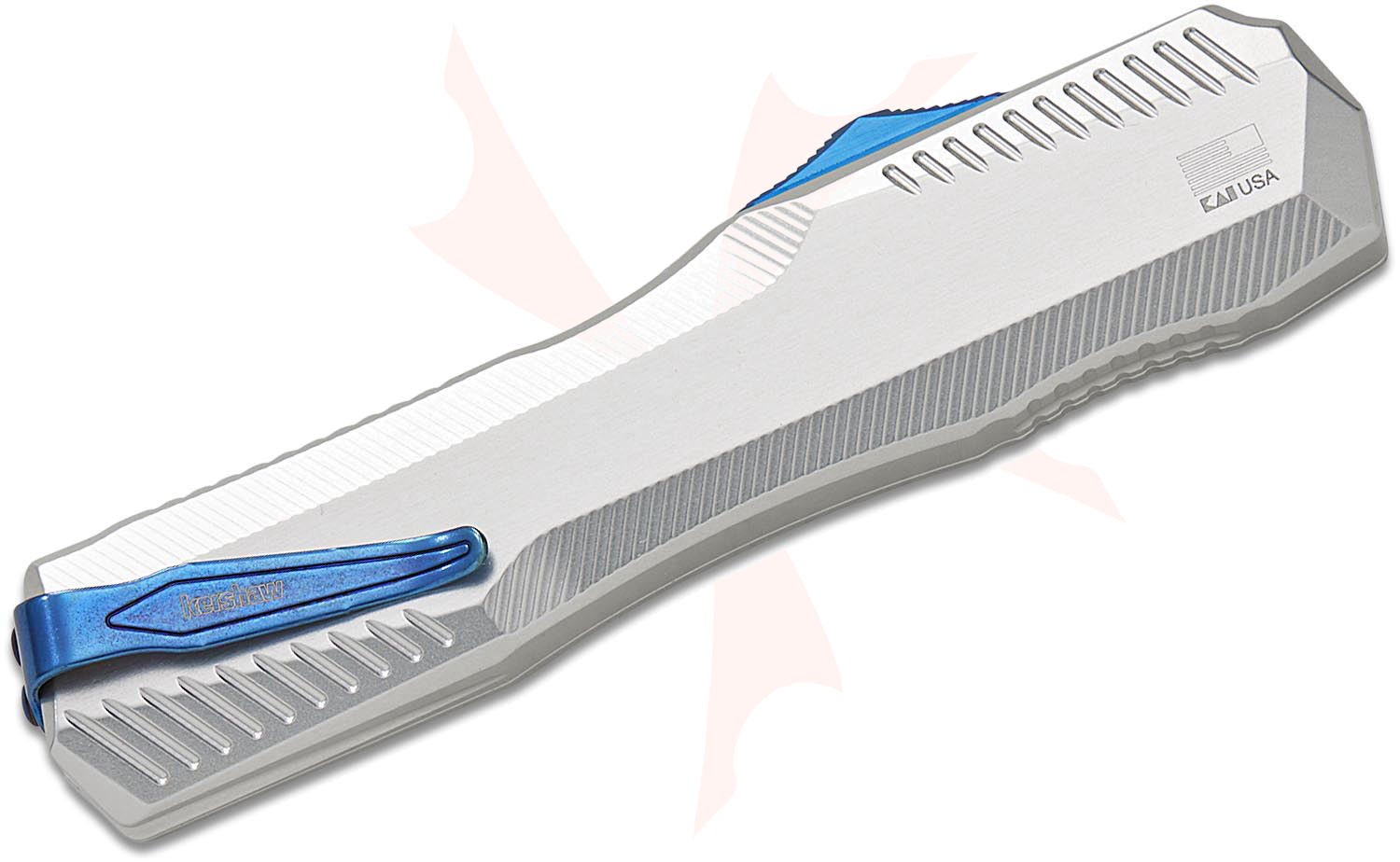 Kershaw 9000RAWBLU Matt Diskin Livewire OTF AUTO Knife 3.3" CPM ...