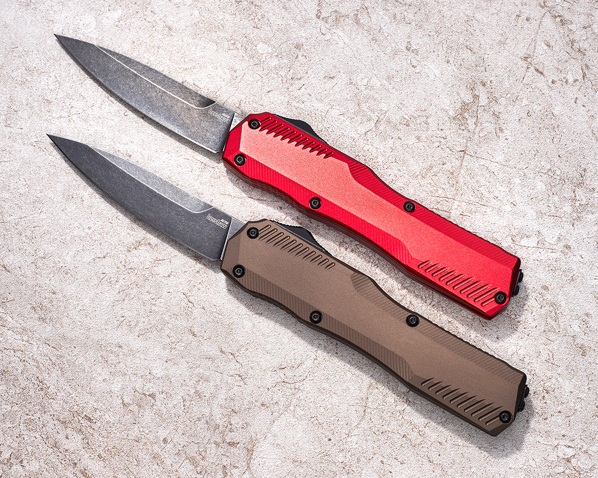 Kershaw 9000RDBW Matt Diskin Livewire OTF AUTO Knife 3.3" CPM-MagnaCut ...