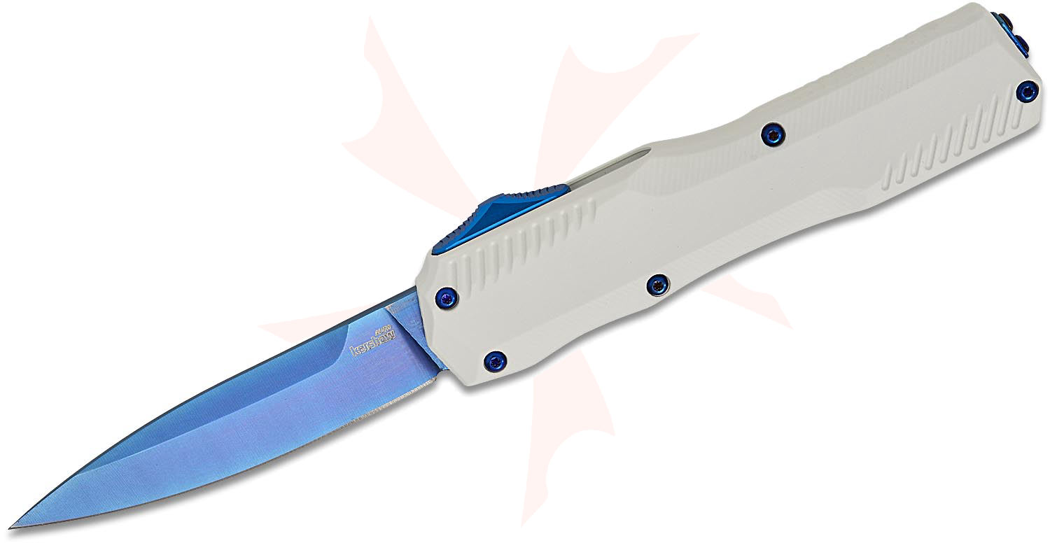 Kershaw 9000RAWBLU Matt Diskin Livewire OTF AUTO Knife 3.3" CPM ...