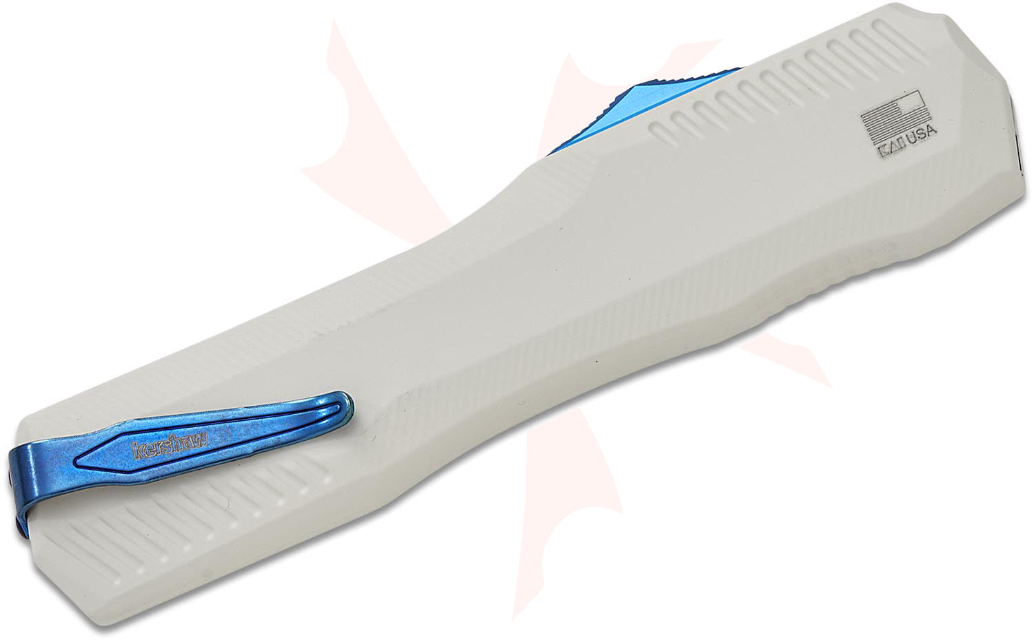 Kershaw 9000RAWBLU Matt Diskin Livewire OTF AUTO Knife 3.3" CPM ...