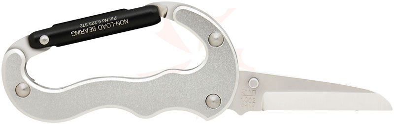 Kershaw Knives Mini Biner (Silver) Carabiner Clip with 2" Blade ...