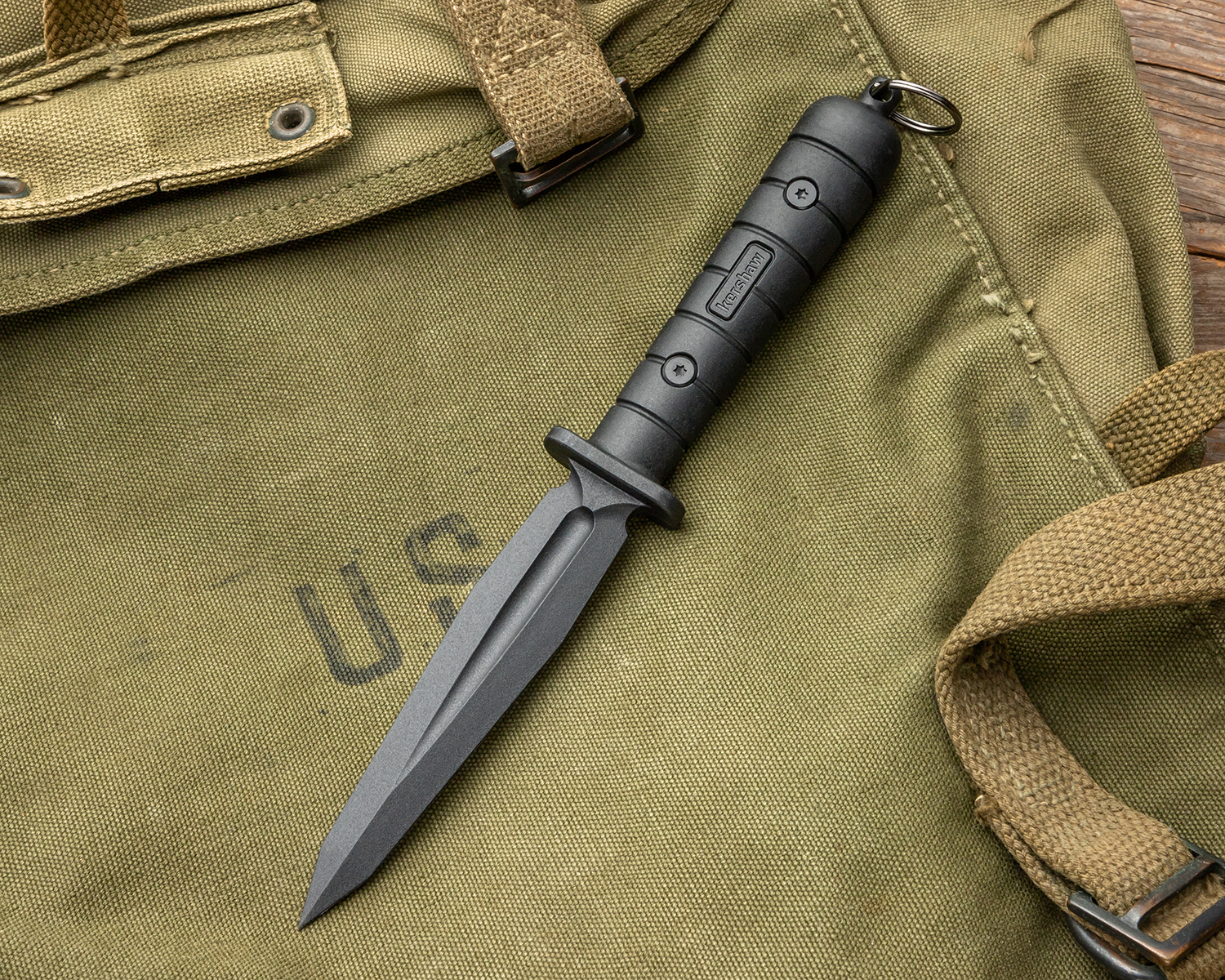 Kershaw 1398 Project ATOM Arise Fixed Blade Boot Knife 4.2 ...