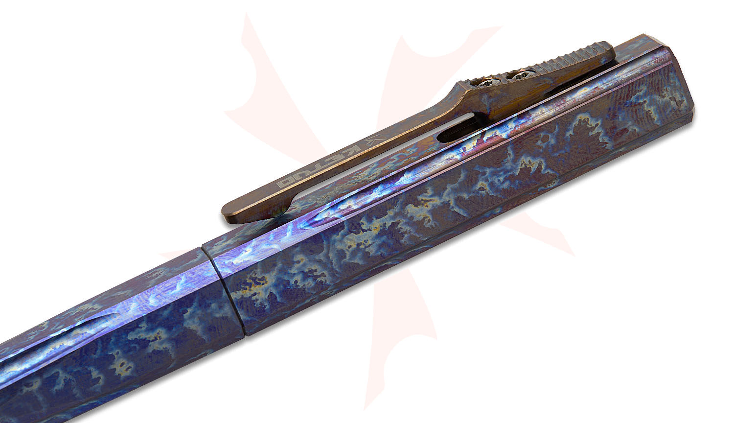 Ketuo Knife KP05/C Arch Bolt Pen 5.25" Overall, Entropic Anodized ...