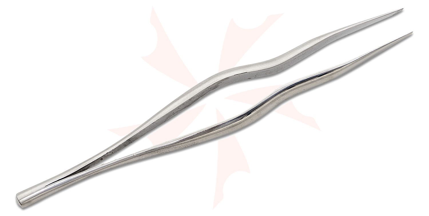 Kiehl Solingen 14cm Professional Heavy Tweezers, Polished Stainless ...