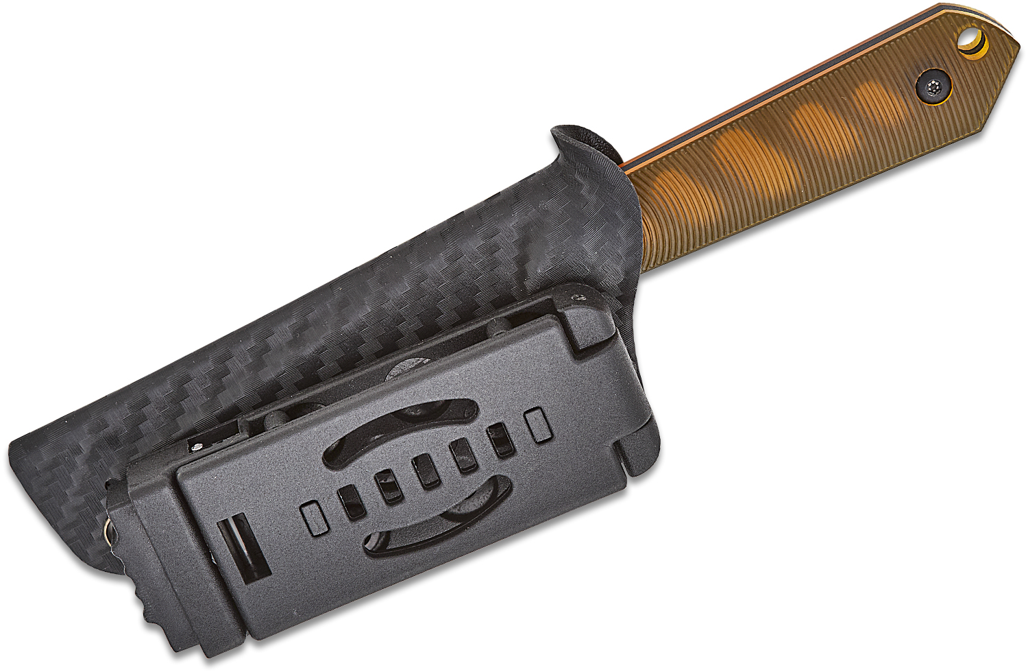 Kizer Cutlery 1040S5 Maverick Customs Harpoon Mini Fixed Blade Knife 2. ...