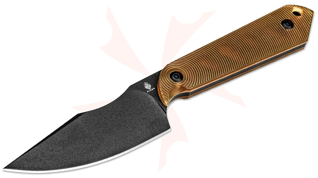 Kizer Cutlery 1040S5 Maverick Customs Harpoon Mini Fixed Blade Knife 2. ...