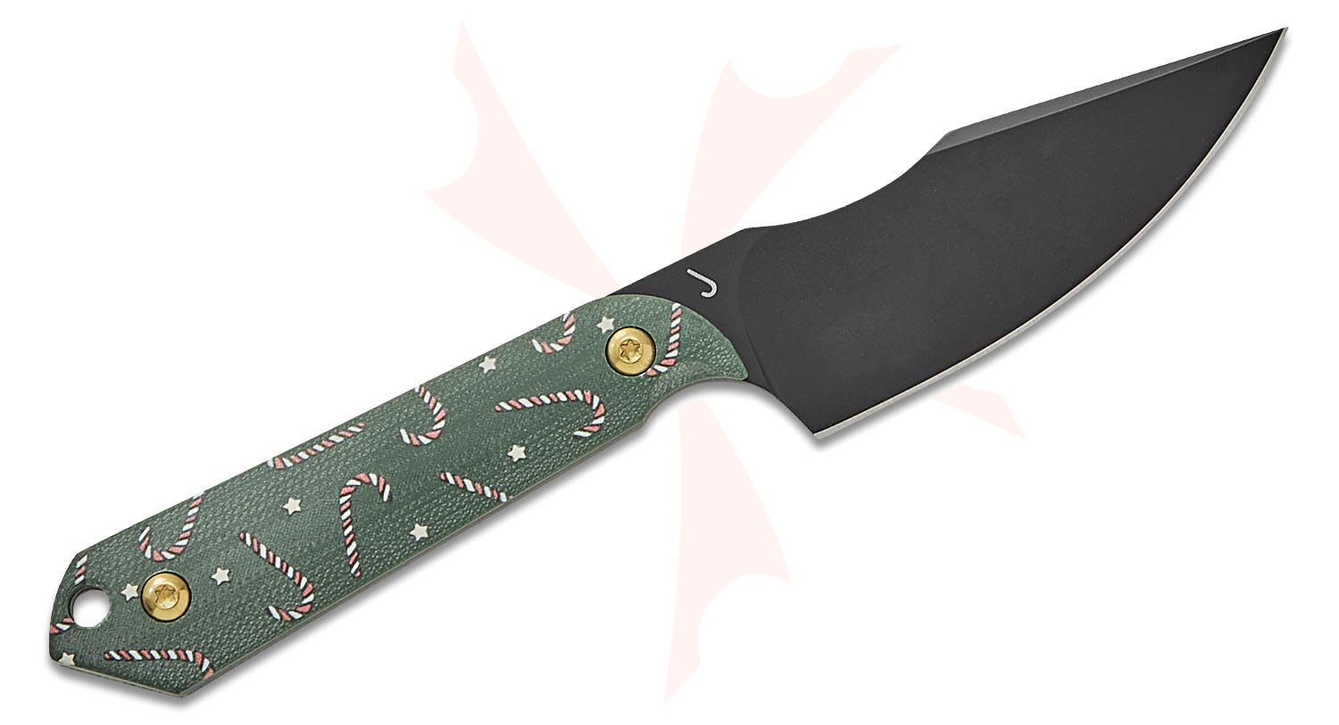 Kizer Cutlery Christmas Limited Edition Maverick Customs Harpoon Mini ...