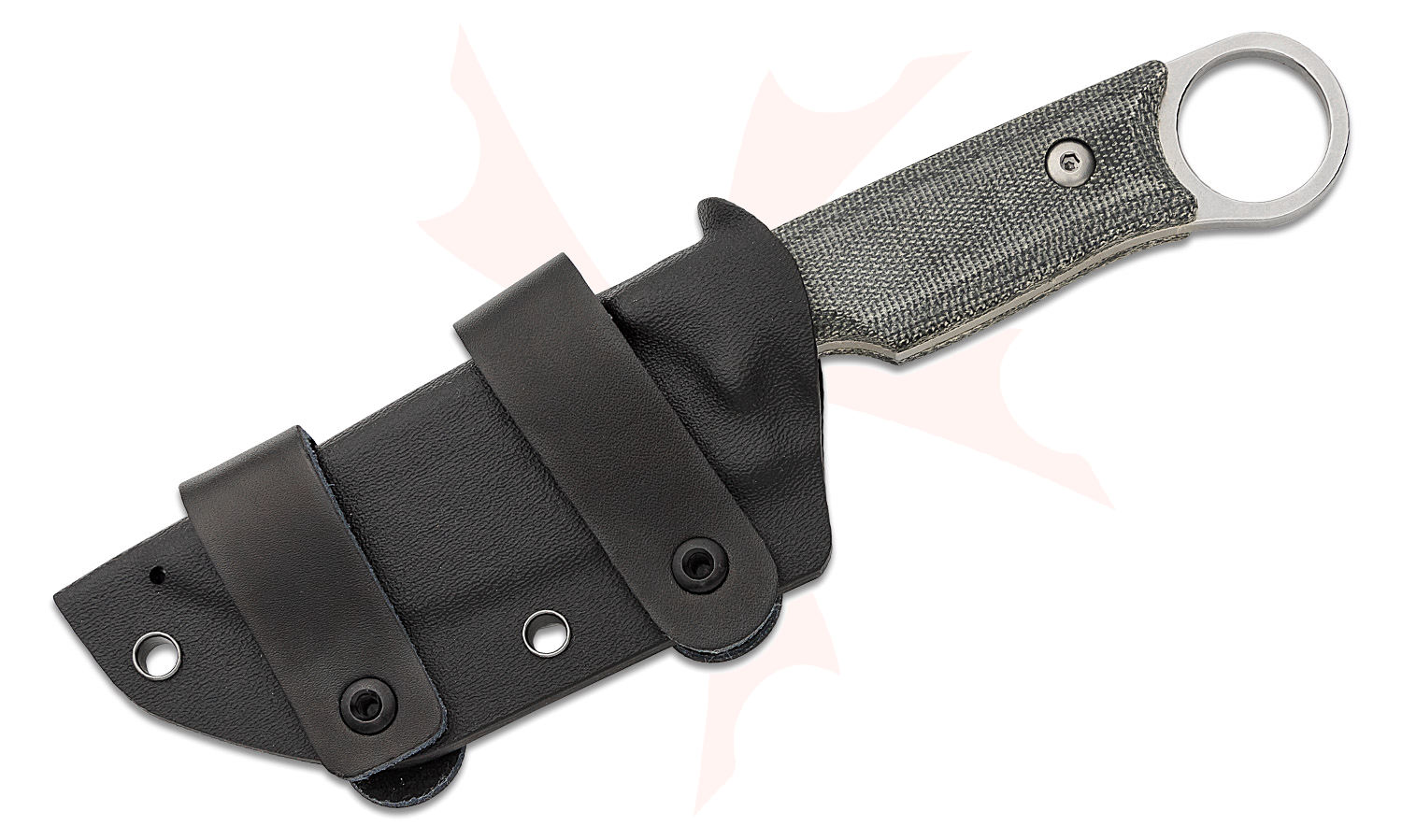 Kizer Cutlery 1048A1 Johnathan Styles Cabox Fixed Blade Knife 3.35" D2 ...