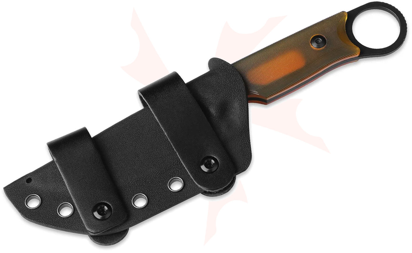 Kizer Cutlery Jonathan Styles Cabox Fixed Blade Knife 3.36" Nitro-V ...