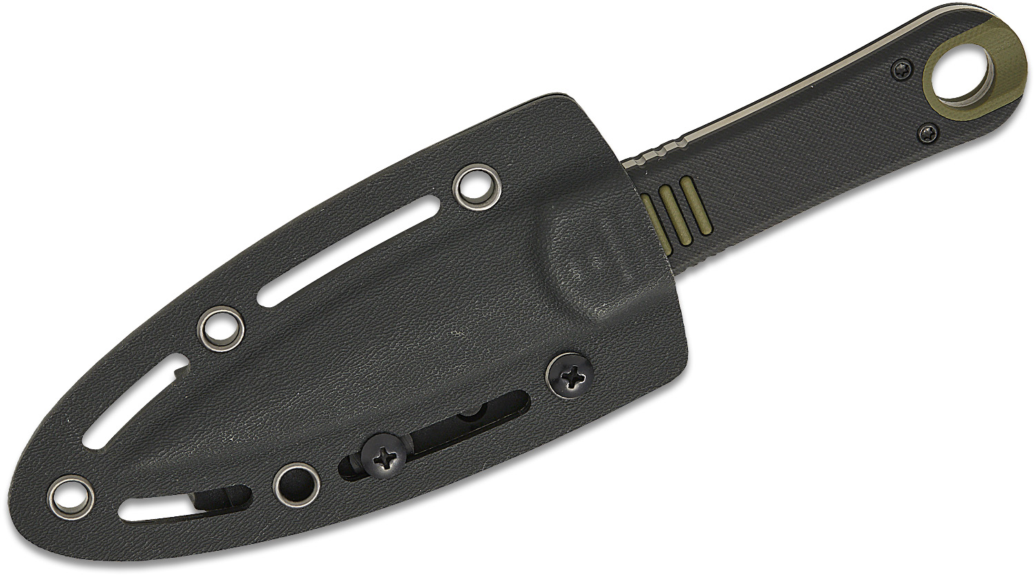 Kizer Cutlery Justin Lundquist Hidden Agenda Fixed Blade Knife 3.5" AEB ...