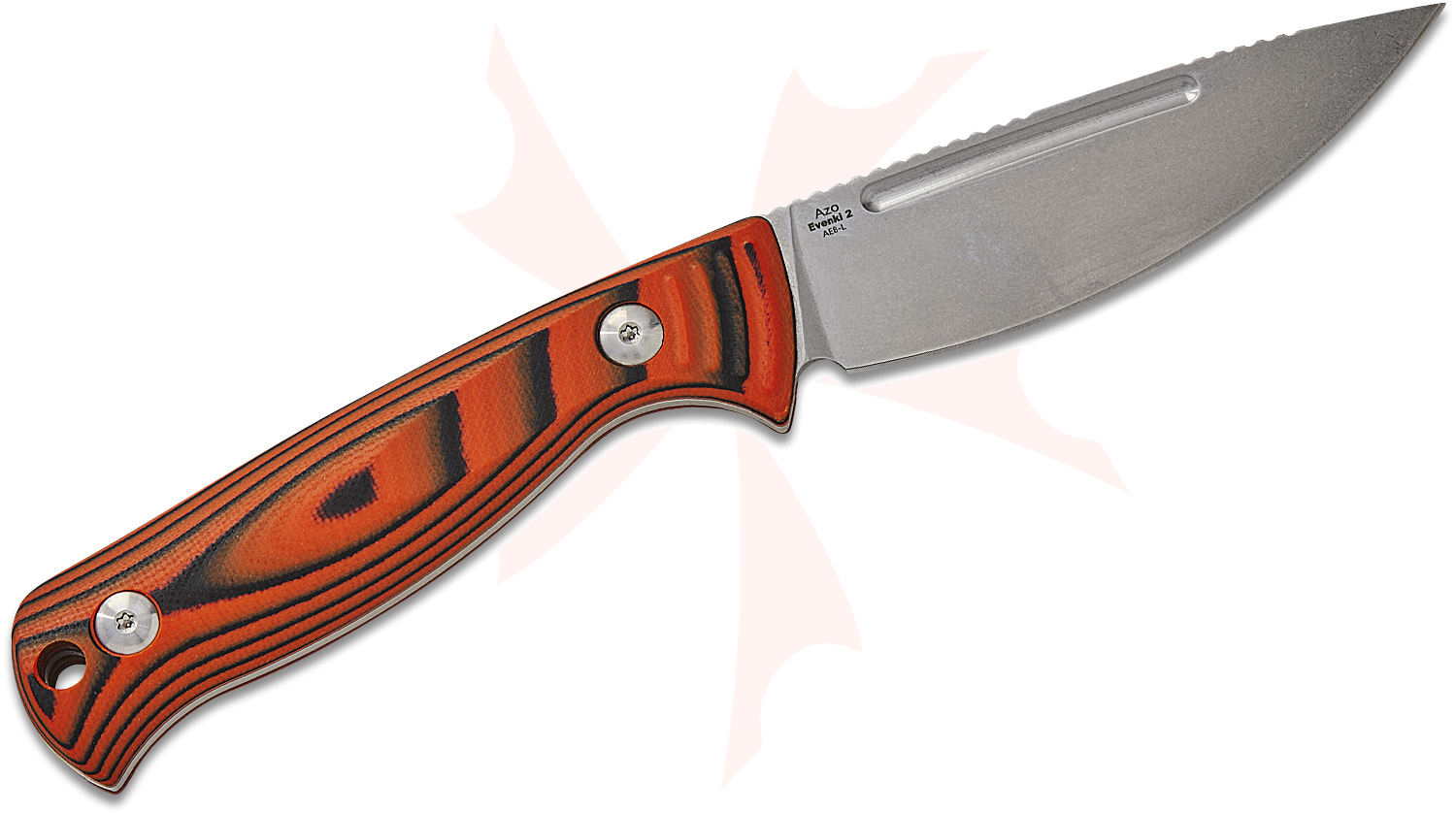 Kizer Cutlery 1098A1 Azo Evenki 2 Fixed Blade Knife 3.49" AEB-L ...