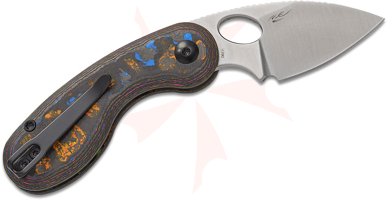 Kizer Cutlery Microbe Button Liner Lock Folding Knife 2.19" M390 Satin ...