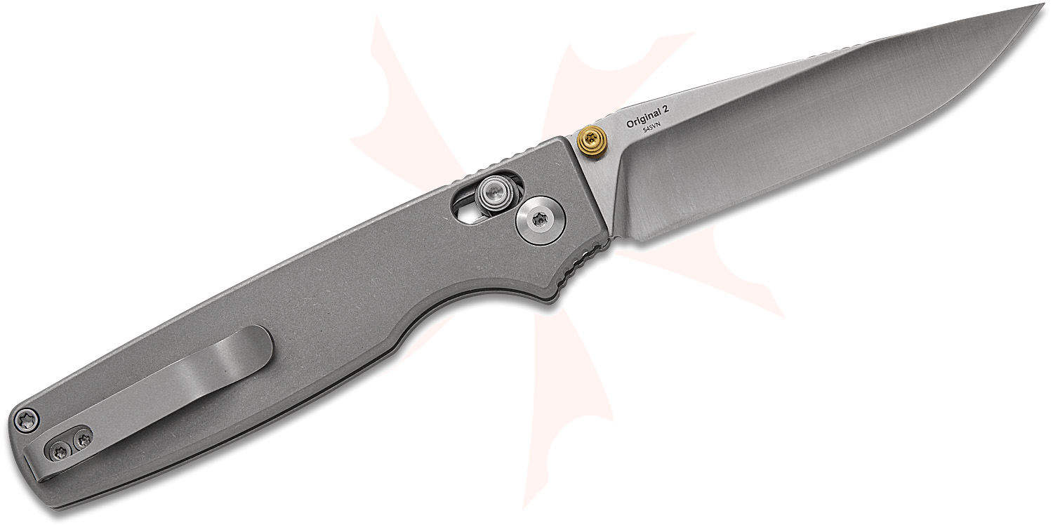 Kizer Cutlery Original 2 Clutch Lock Folding Knife 3.17" S45VN Satin ...