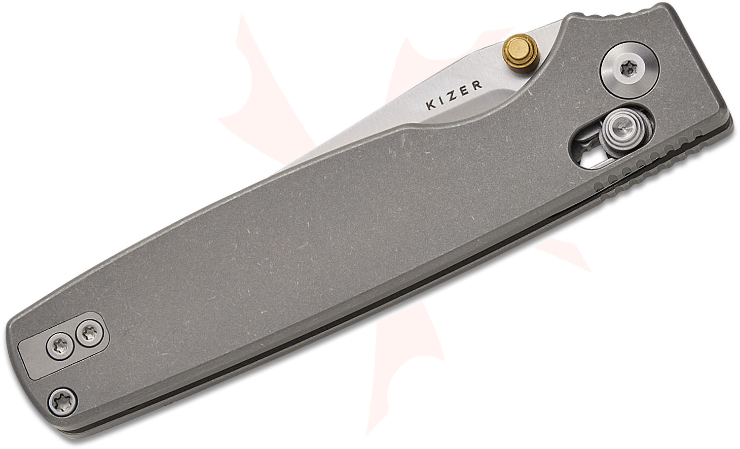 Kizer Cutlery Original 2 Clutch Lock Folding Knife 3.17" S45VN Satin ...