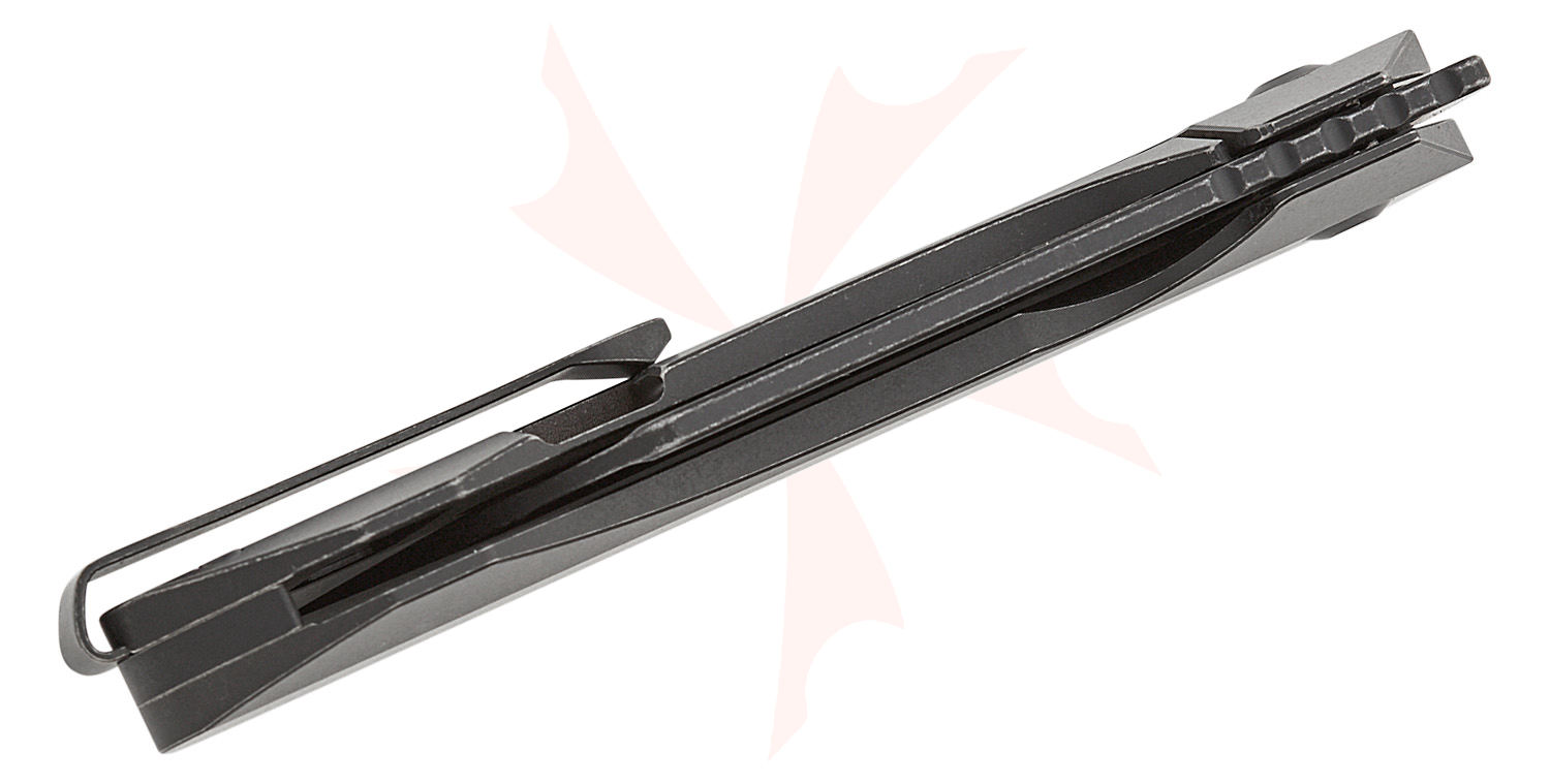 Kizer Cutlery Mason Hayes Huldra Front Flipper Knife 3.19" S35VN Black ...