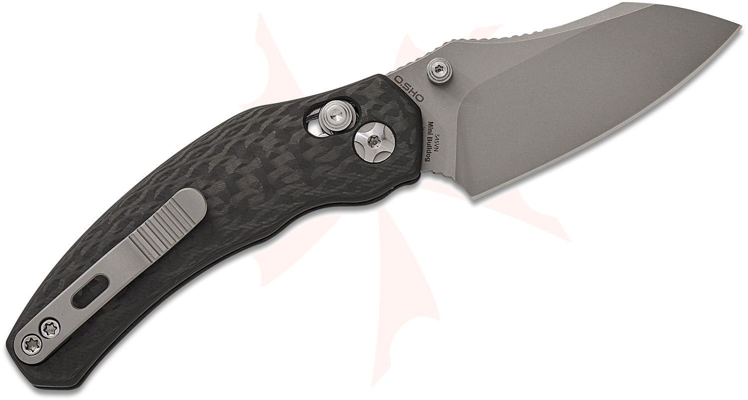 Kizer Cutlery O. SHO Mini Bulldog Clutch Lock Folding Knife 2.51" CPM ...