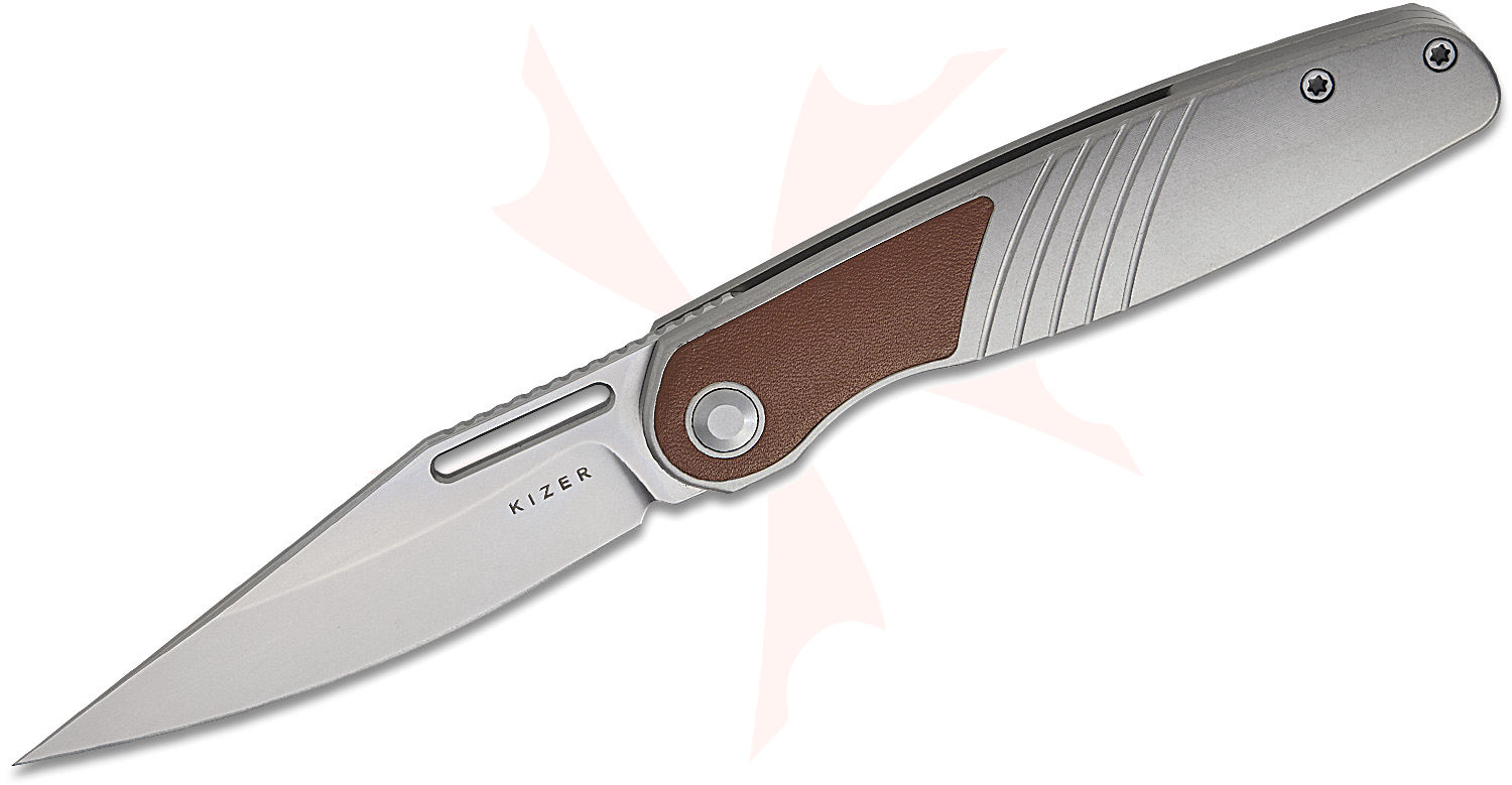Kizer Cutlery Mark Perez Raze Front Flipper Knife 3.5" S45VN Bubble ...