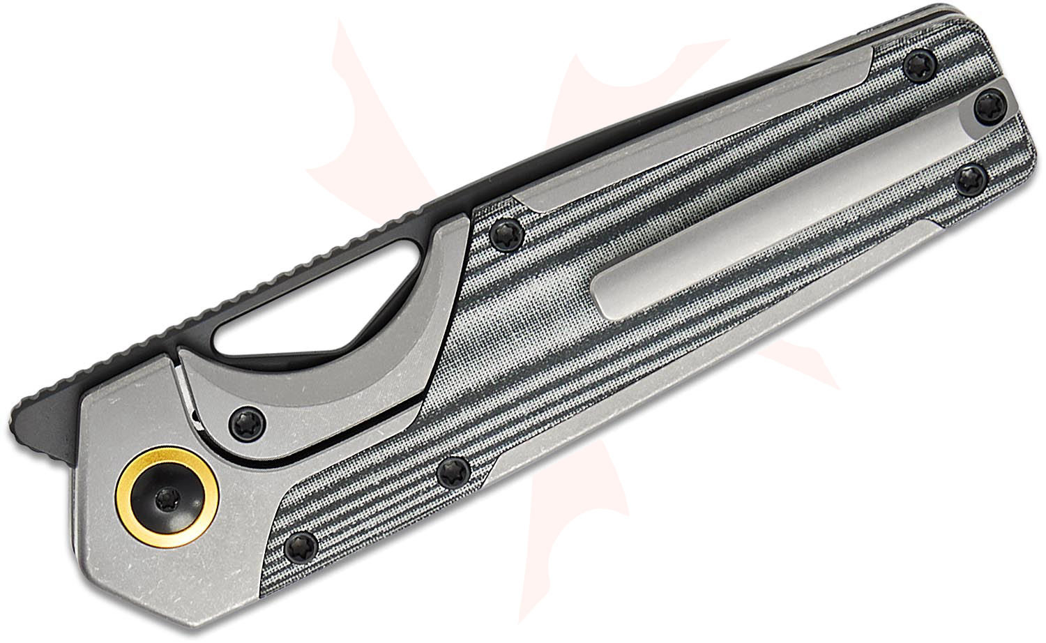 Kizer Cutlery Jonathan Styles Serpentine Frame Lock Front Flipper Knife ...