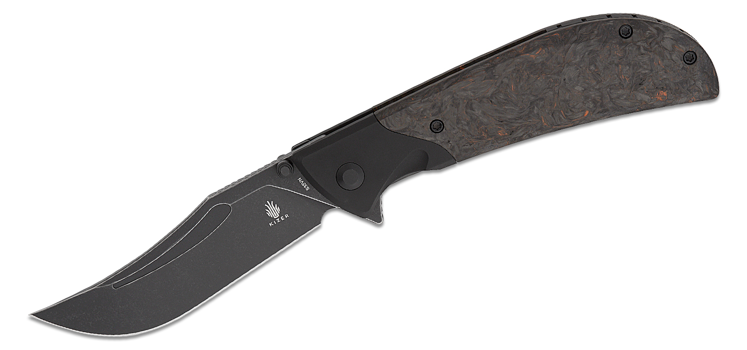 Kizer Cutlery Matthew Holly Phoenix Liner Lock Flipper Knife 3.58 ...