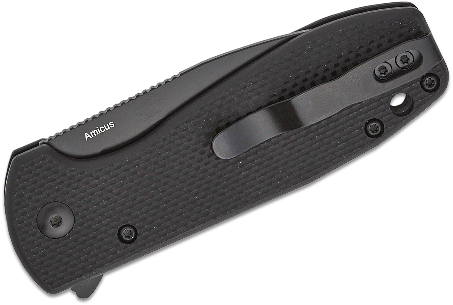 Kizer Cutlery Laconic Series Azo Amicus Button Lock Flipper Knife 2.95 ...