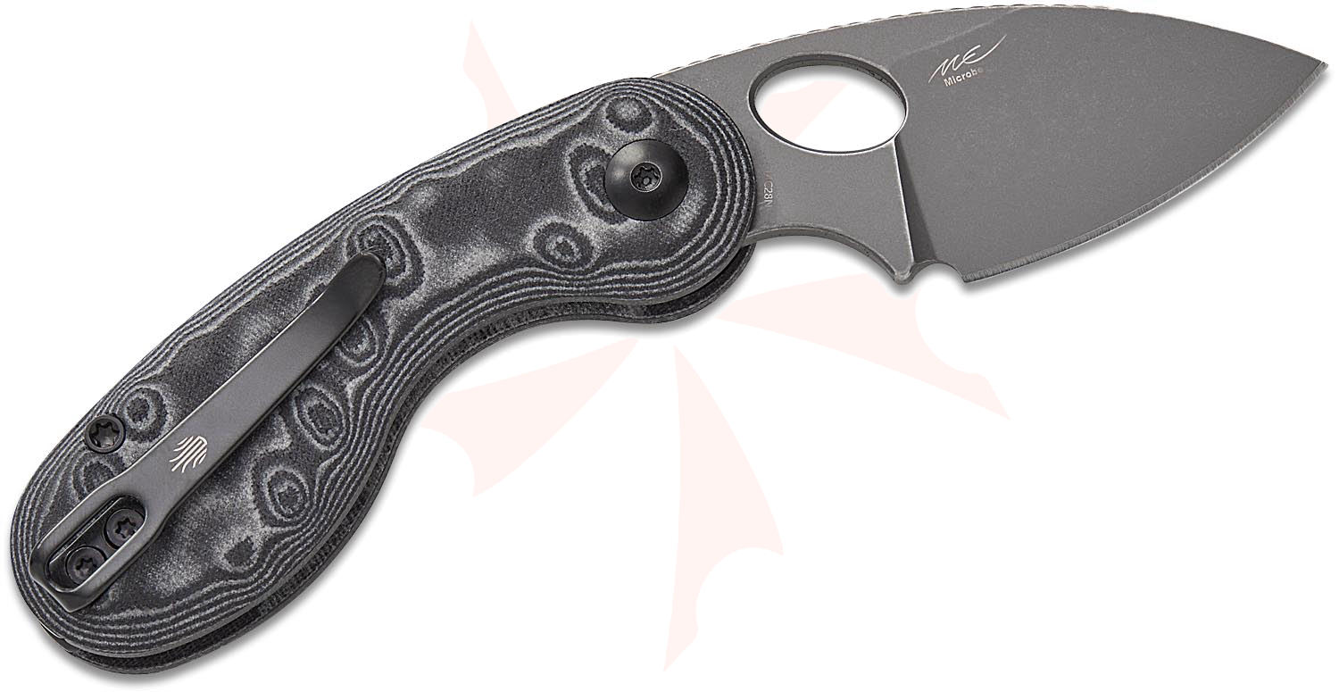 Kizer Cutlery Vanguard Microbe Button Liner Lock Folding Knife 2.19 ...