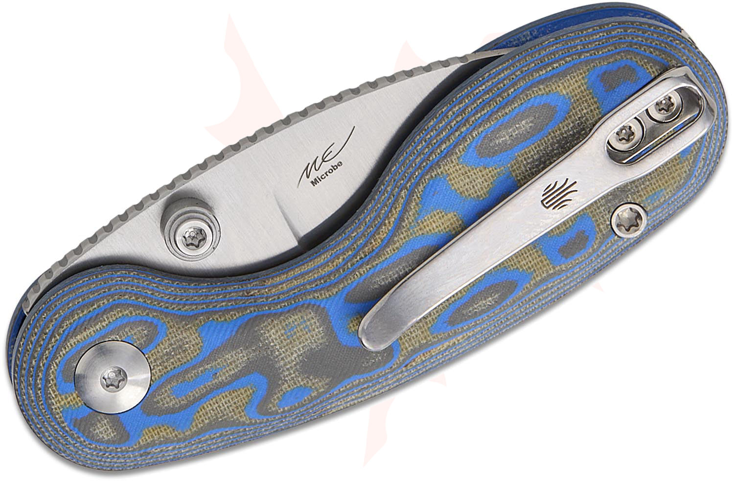 Kizer Cutlery Vanguard Microbe Button Liner Lock Folding Knife 2.19 ...