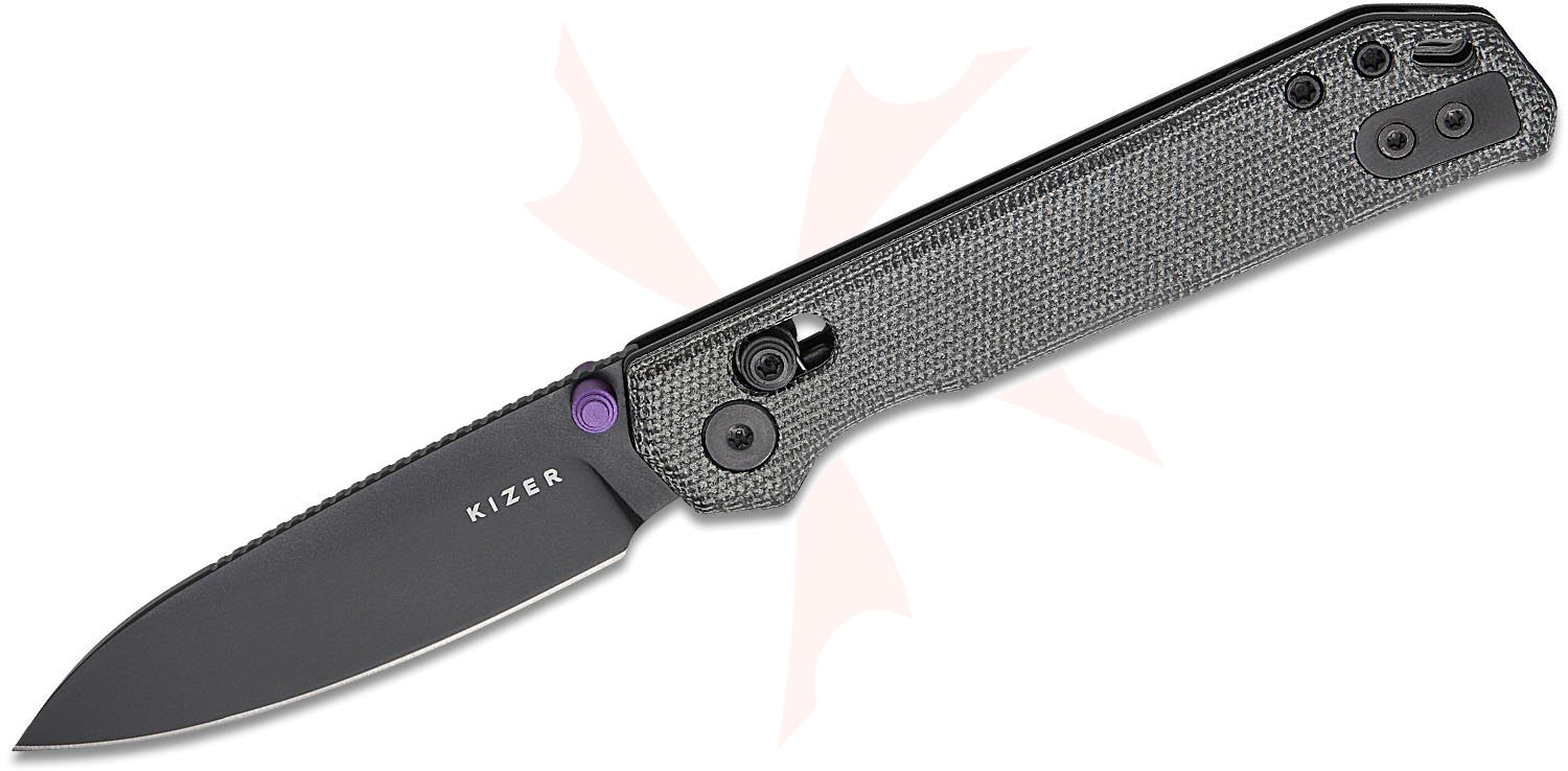 Kizer Cutlery Vanguard Begleiter 2.9 Clutch Lock Folding Knife 2.97 ...