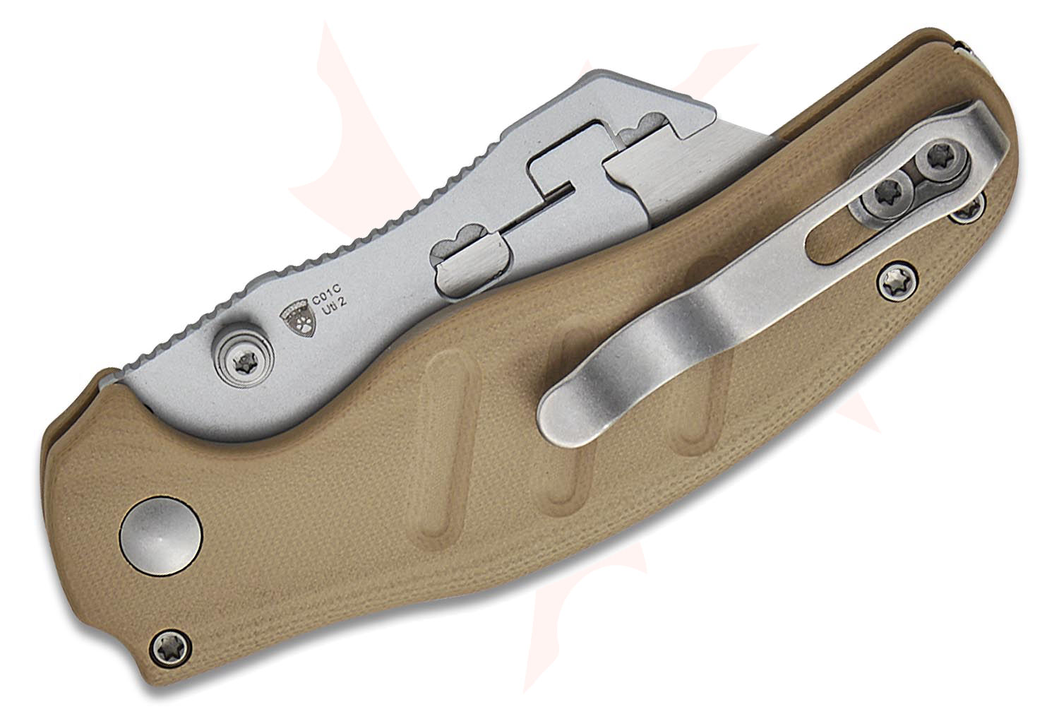 Kizer Cutlery Vanguard Sheepdog C01C Uti 2 Button Liner Lock Folding ...