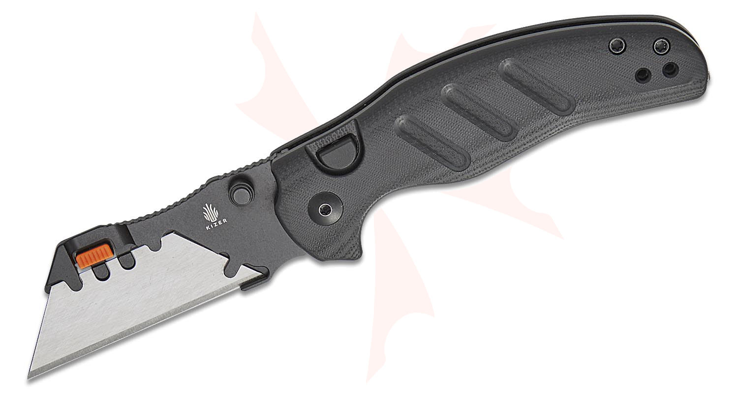 Kizer Cutlery Vanguard Sheepdog C01C Uti 2 Button Liner Lock Folding ...