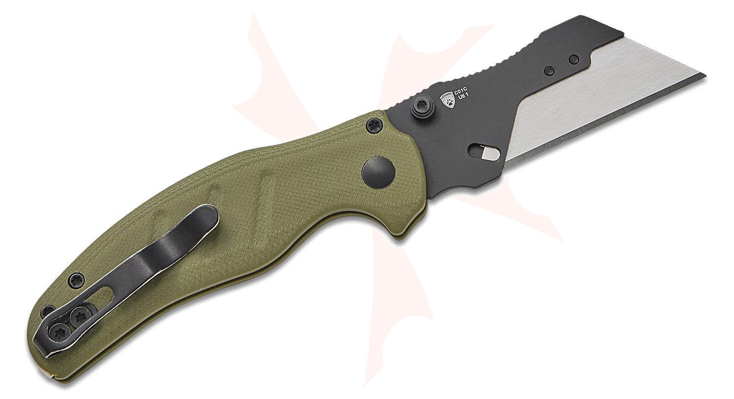 Kizer Cutlery Vanguard Sheepdog C01C Uti 1 Button Liner Lock Folding ...