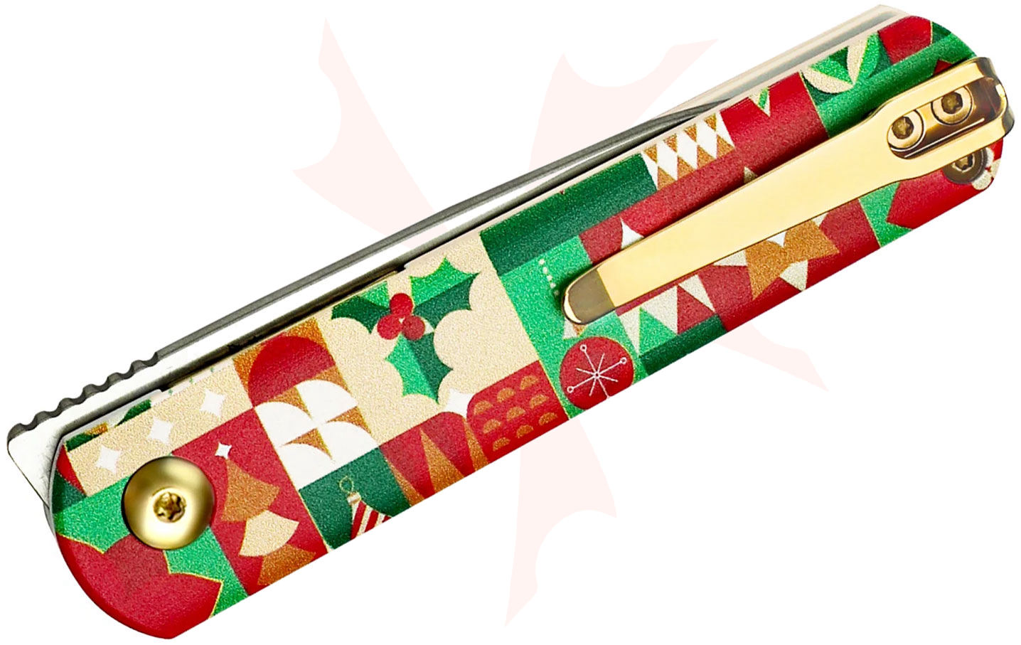 Kizer Cutlery Vanguard Limited Christmas Edition Justin Lundquist Feist ...